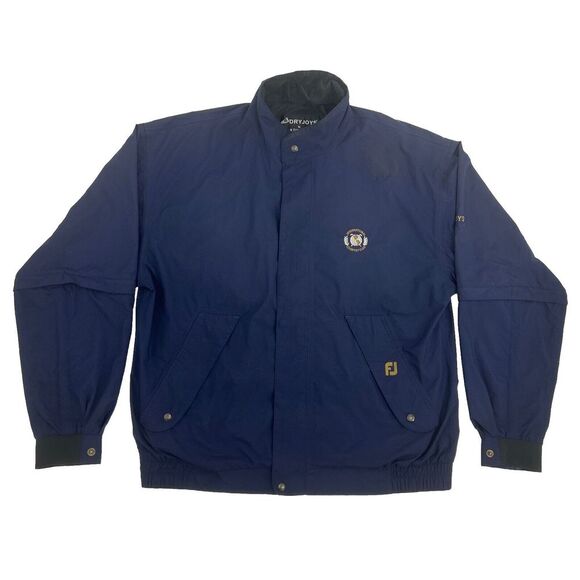 FootJoy | Jackets & Coats | Dryjoys By Footjoy Jacket Men L Blue Snap ...